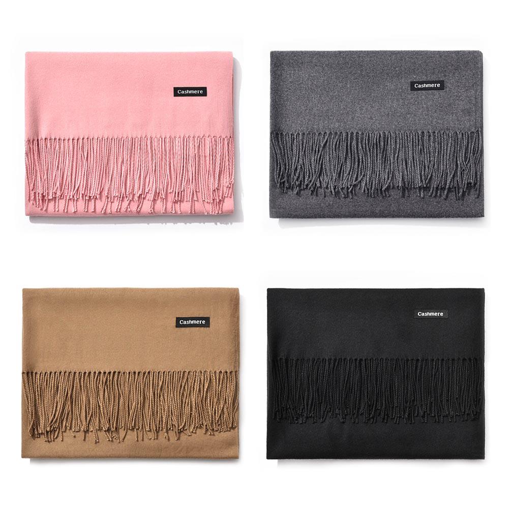 Buy Monochrome Imitation Cashmere Scarf Wild Classic Big Lama Custom ...