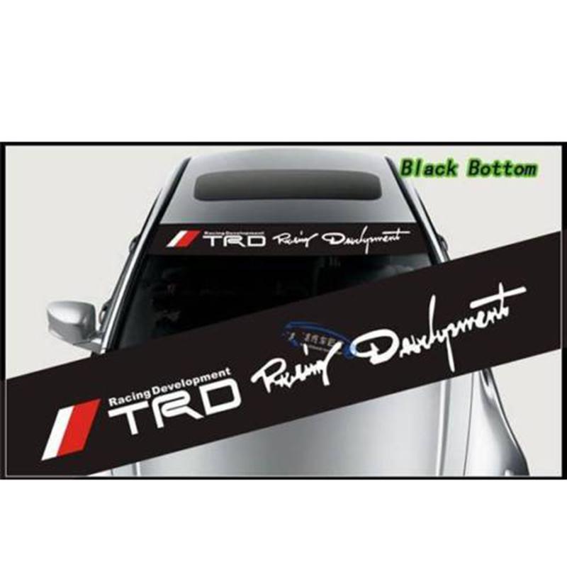 Buy Car Front Windshield Banner Decal Reflective Automobile Sticker for ...