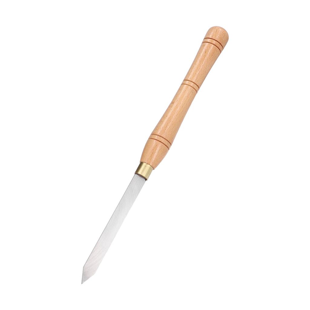 Buy Wooden Handle Turning Tool High Speed Steel Triangular Lathe ...