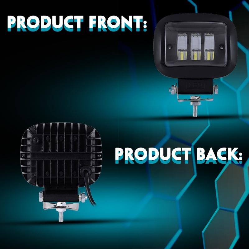 Cheap 30W 5 Inch Square Car Led Light Led Bar Work Light Offroad Truck ...