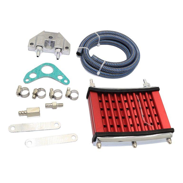 Zao Ren jduhf Cooling Radiator Oil Cooler For 50cc 70cc 90cc 110cc ...