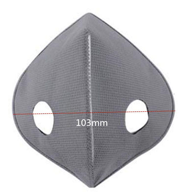 Activated Carbon Bicycle Bike Masks Filter PM2.5 Smog Cycling Dust Air ...