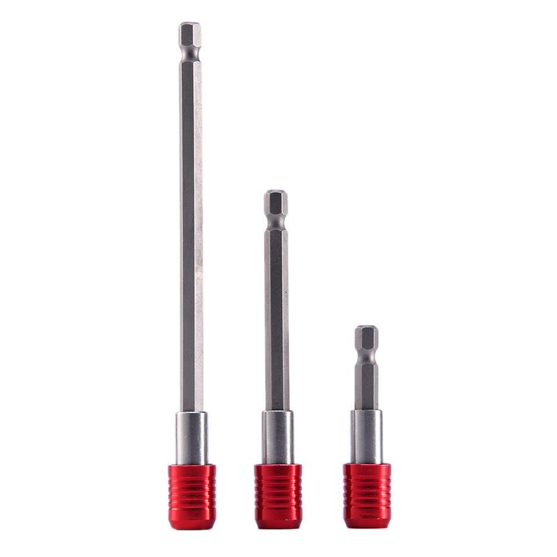 1/4" Hex Shank Magnetic Screwdriver Drill Holder 3PCS Internal Elastic ...