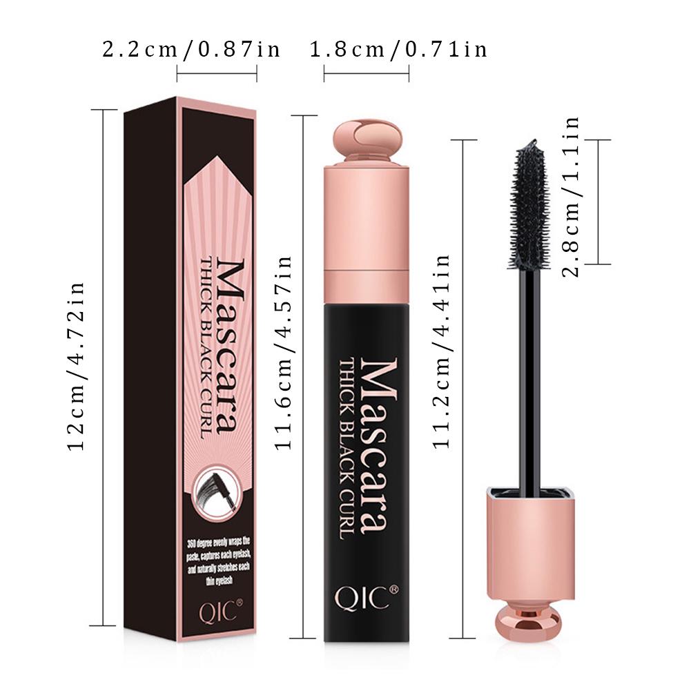 Buy QIC 4D Mascara Abundance Magic Waterproof Long Lasting Thickening Voluminous Lengthening No ...