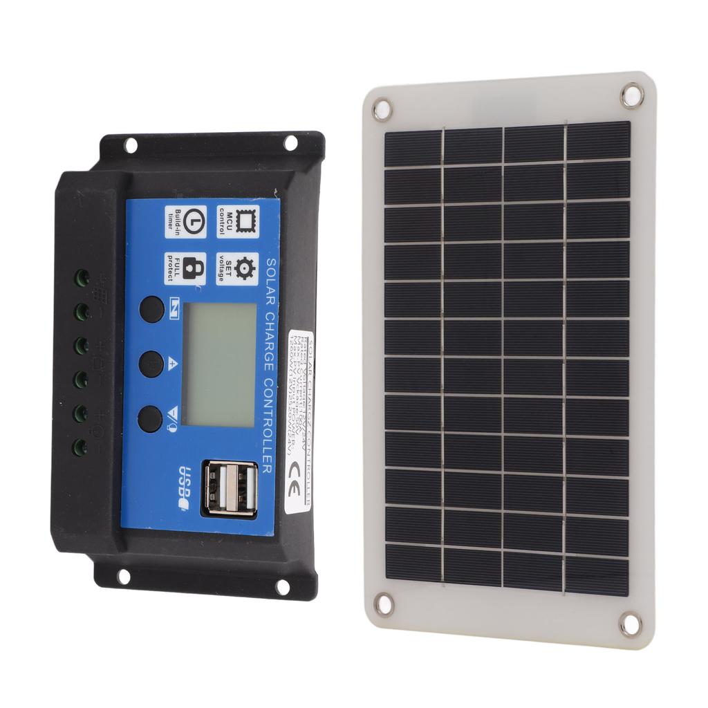 8W Outdoor Polysilizium-Solarmodule Kit Wasserdicht 100A Portable Solar ...