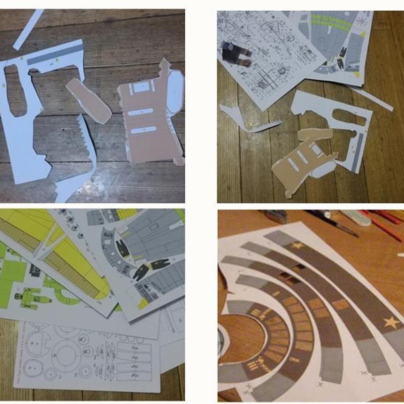 Buy 3D Diy Paper Model 1: 250 Uss Arizona Battleship Imperial Japanese ...