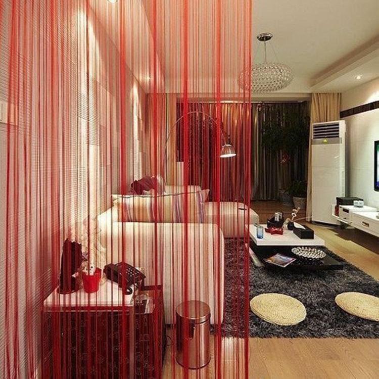Solid Color Line Curtain Home Decor-buy at a low prices on Joom e ...