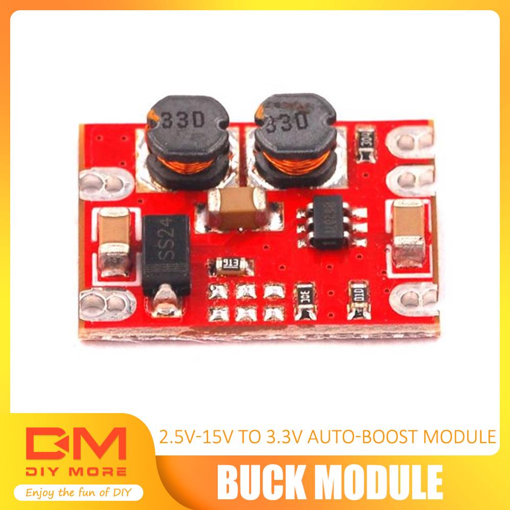 Buy DC-DC 2.5V-15V to 3.3V Step Up Step Down Fixed Output Automatic ...