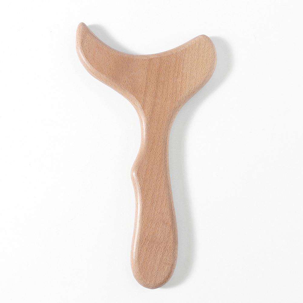 Buy Wooden Scraper Board Massage Body Slimming Back Neck Scraper Tool ...