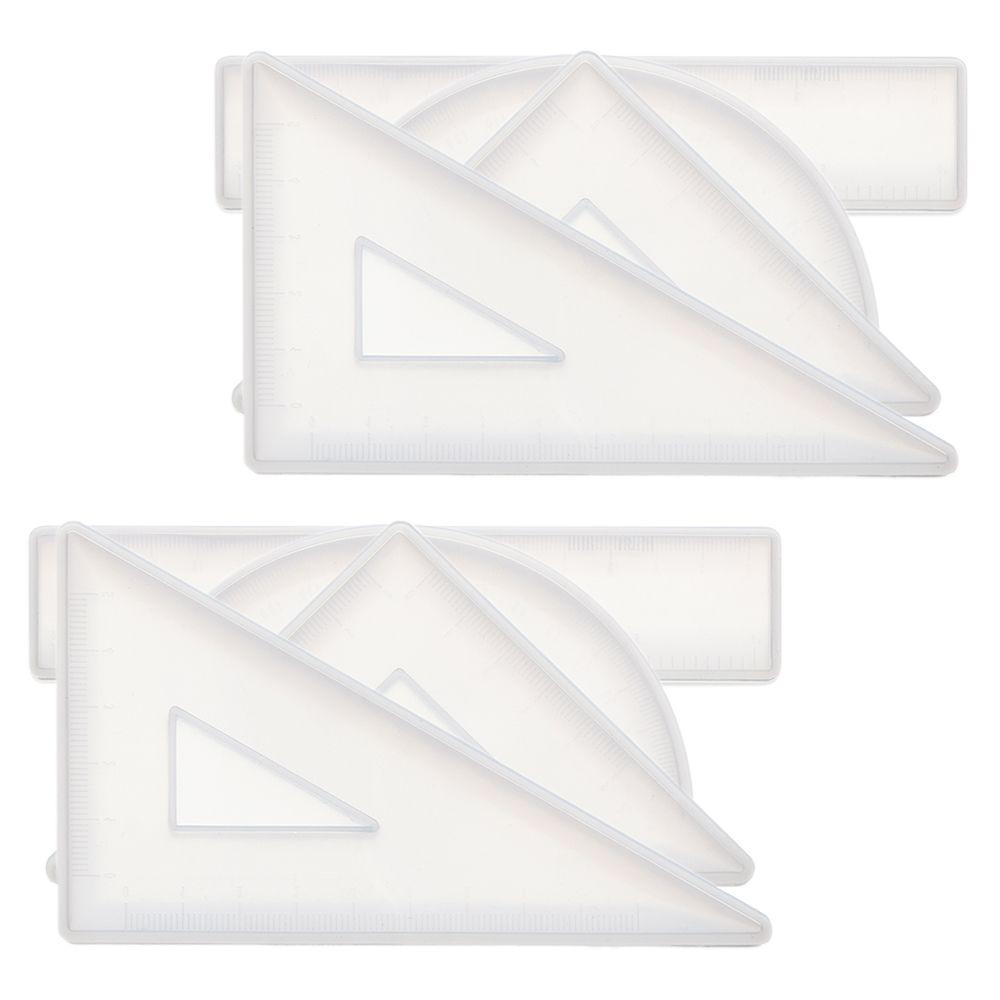 Cheap Protractor UV Epoxy Straightedge Making Tool Handmade Stationery ...