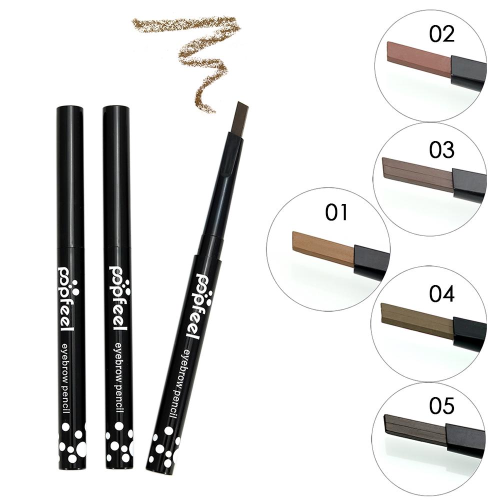 Buy Popfeel Eyebrow Pencil Waterproof Long Lasting Eye Brow Maker Pen ...