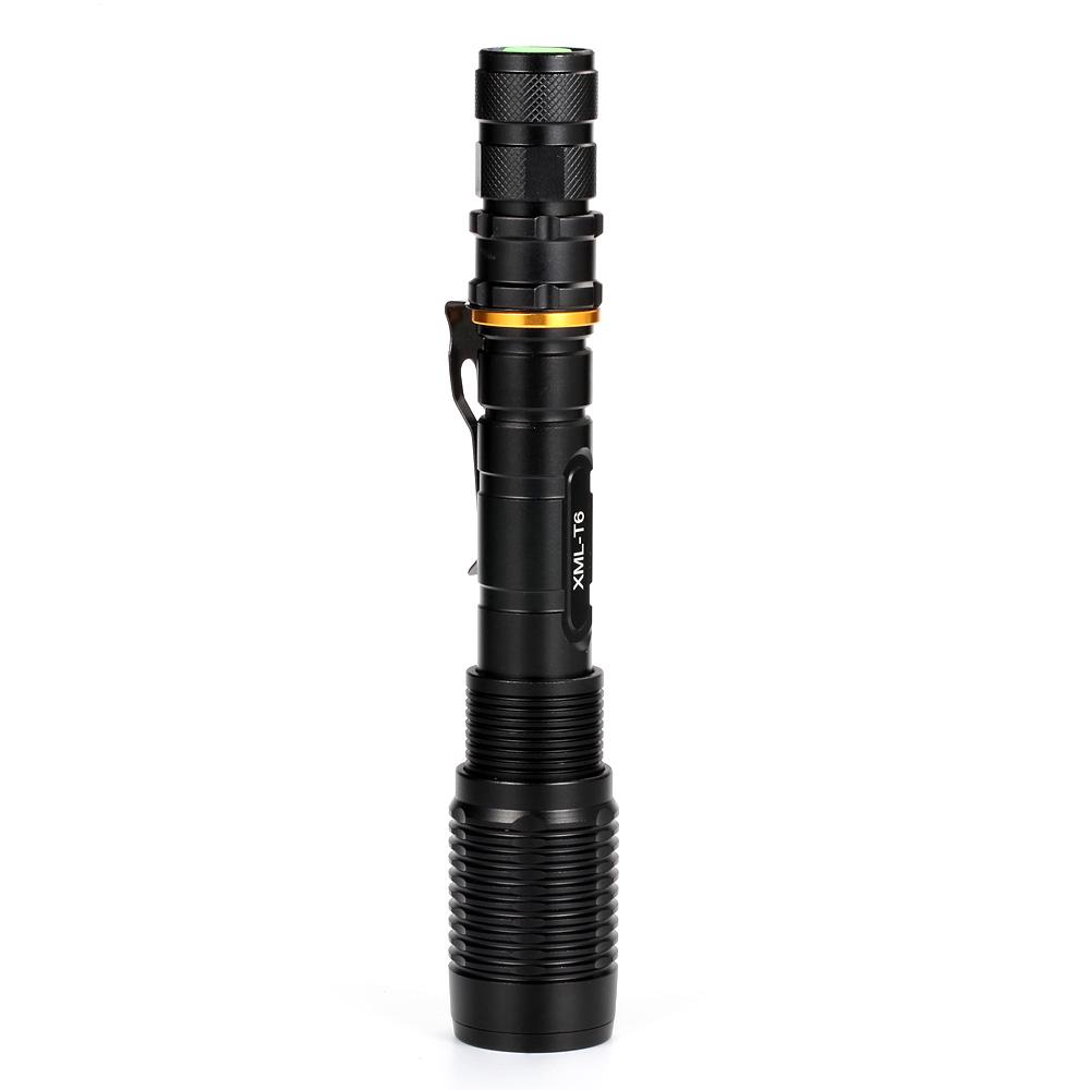 8000 Lumen Flashlight LED XML T6 Waterproof 5 Modes Camping Torch Focus ...