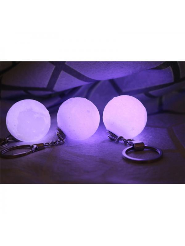 Buy Moon Light Key Chain LED Night Light Key Ring Illuminated Key ...