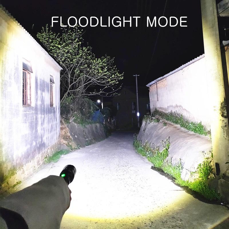 Buy CREE XH-P70 Professional LED Hunting Flashlight Rotating Zoom USB ...