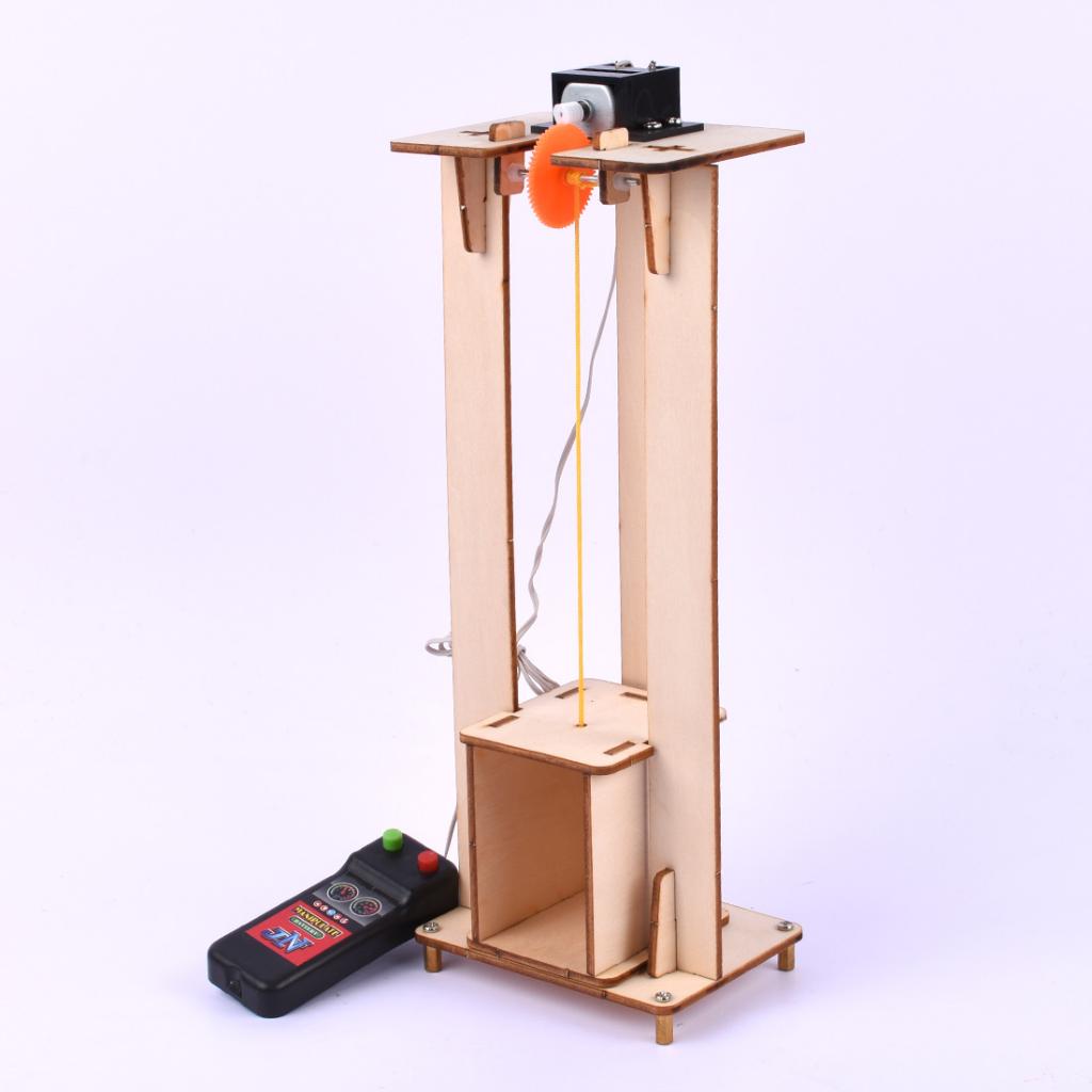 Buy DIY Model Electric Lift Innovation Elevator for Kids Science ...