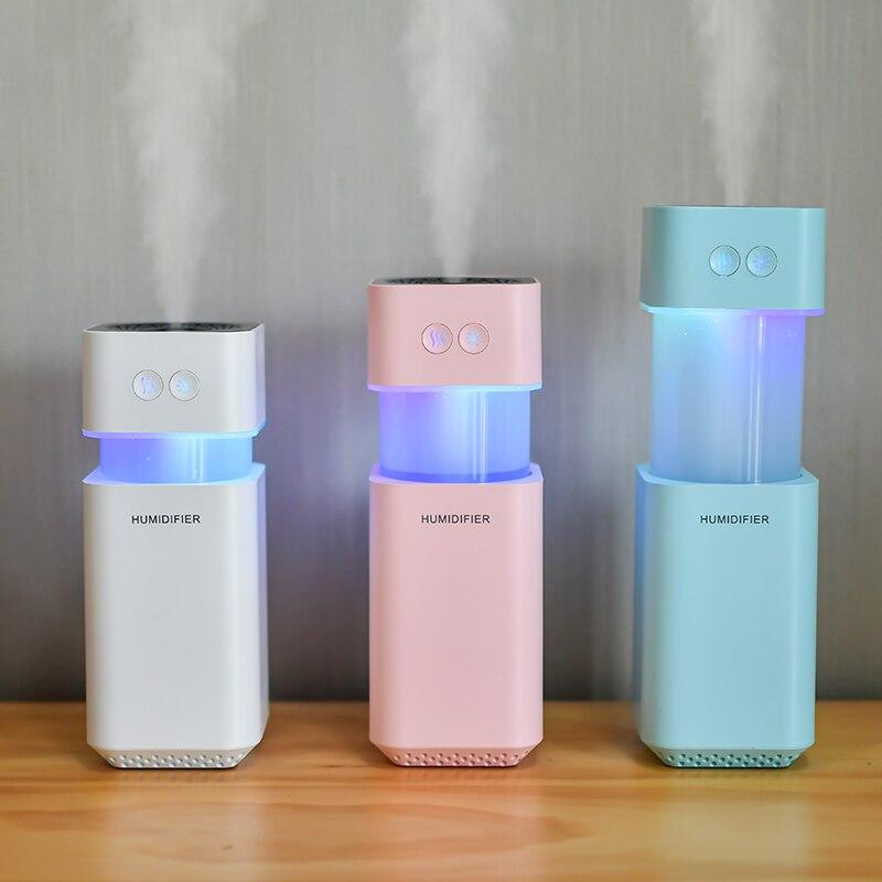 Kjøp Air Humidifier USB Charging Spin Discoloration Led Night Light ...
