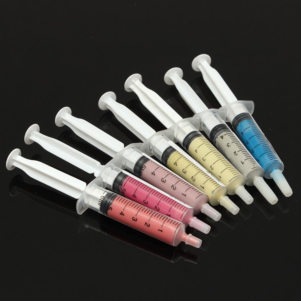 7pcs/Set 5gram Diamond Polishing Lapping Paste Compound Syringes 0.25 ...