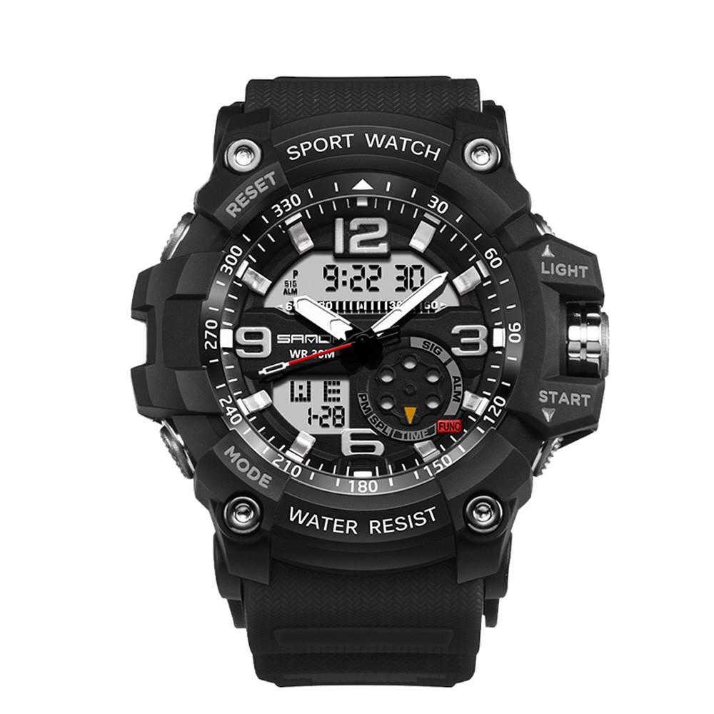 Buy Fashion Watch Men Waterproof Sports Watches Shock Digital ...