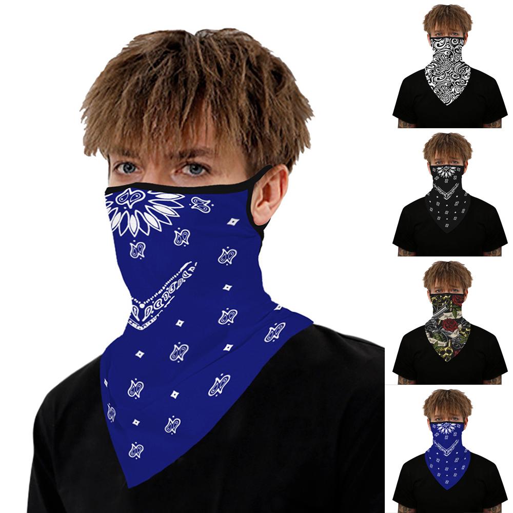 Buy Men/Women Tube Head Scarf Bandana Head Neck Gaiter Ear Loops ...