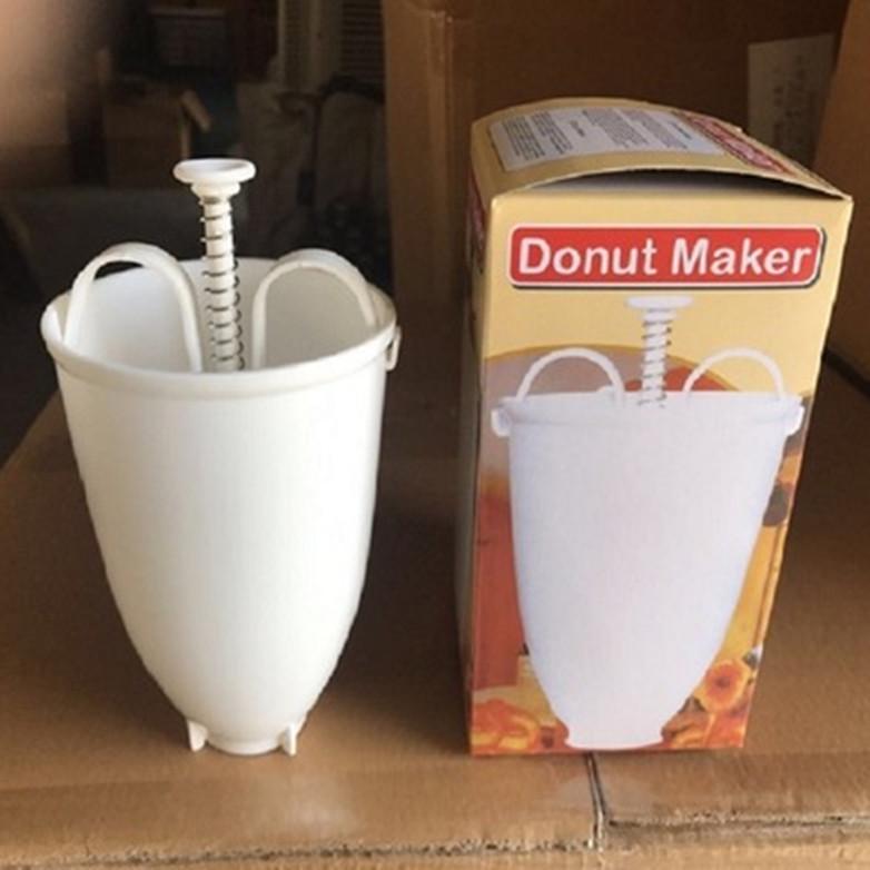 Buy Plastic Doughnut Maker Machine Mold DIY Tool Kitchen Pastry Making ...