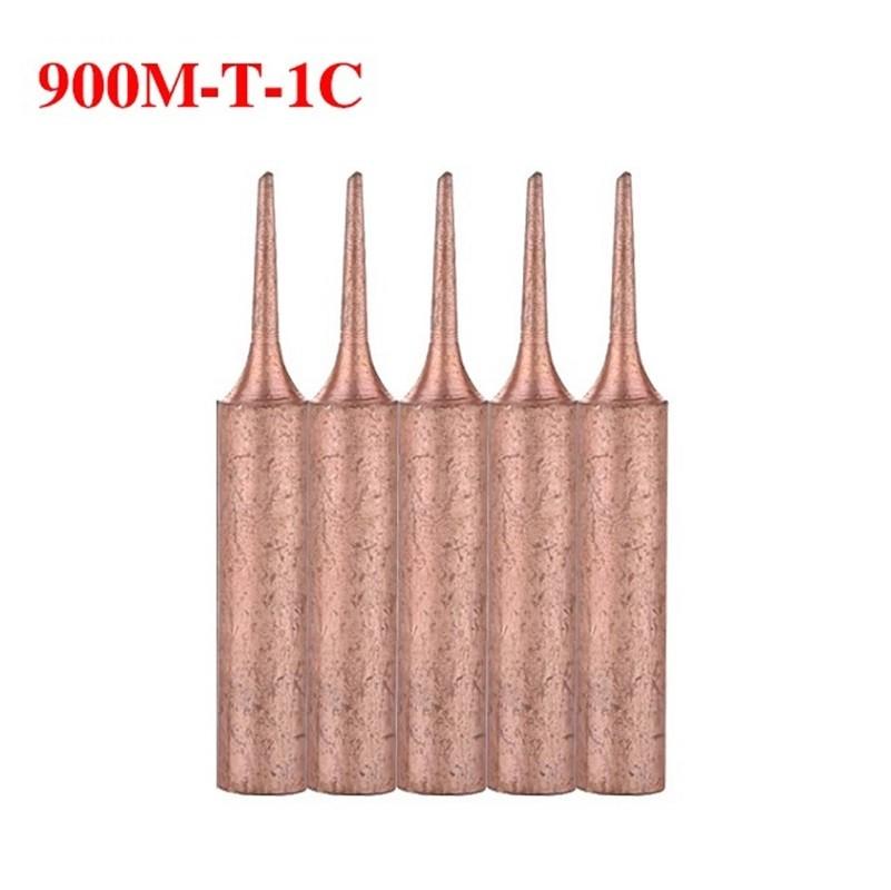 Power Tool-5Pcs 900M-T Copper Soldering Iron Tips Lead-free Welding Solder Tip 933.907.951 – the ...
