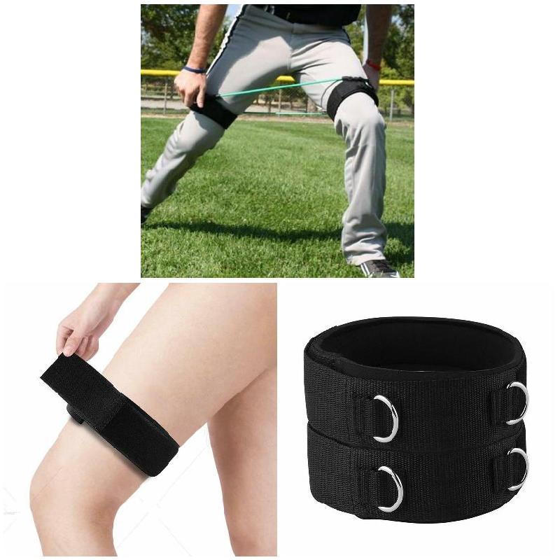 Pair Fitness Neoprene Strength Training 1 Padded Thigh Strap Strap Legs ...