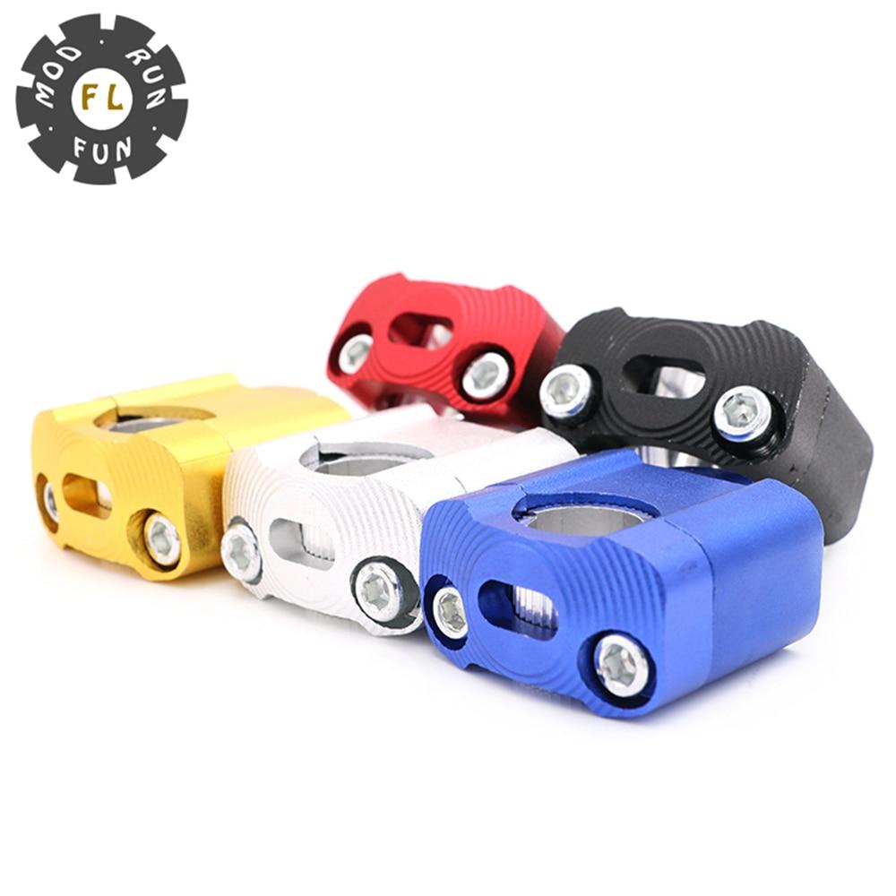 Cheap 2 pcs CNC 22mm 28mm Off Road Motorcycle Handlebar Riser Clamps Motorbike Steering Wheel ...