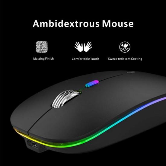 Cheap LED Wireless Mouse,Black,Gerllo | Joom