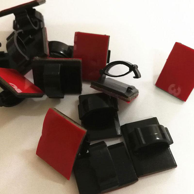 Buy Cable Clamps Sticky Cable Clamps Car Cable Organizer Cable Tie Tape ...