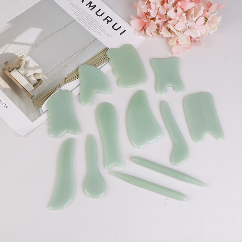Buy Natural Jade Scraping Asha Massage Face Scraping Sha Plate Body ...