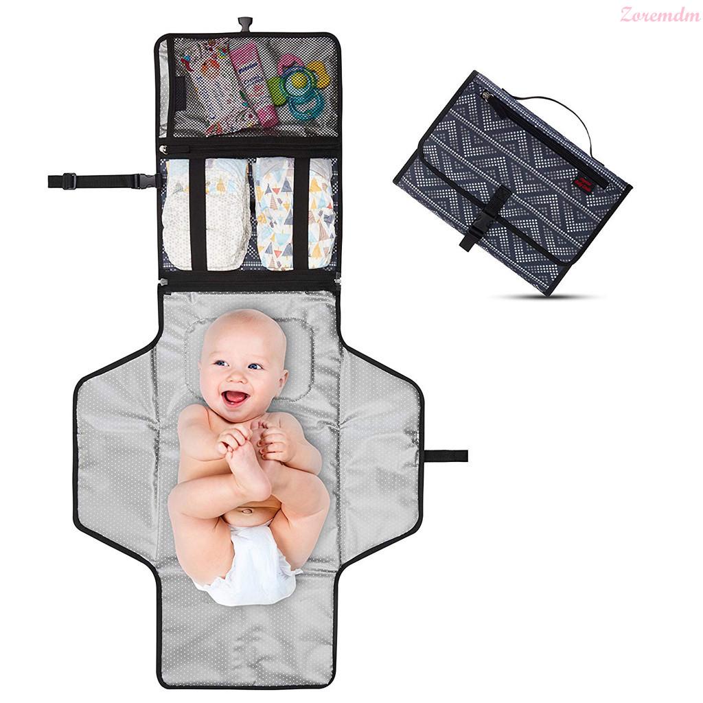 Buy Newborns Foldable Waterproof Baby Diaper Changing Mat Portable at ...