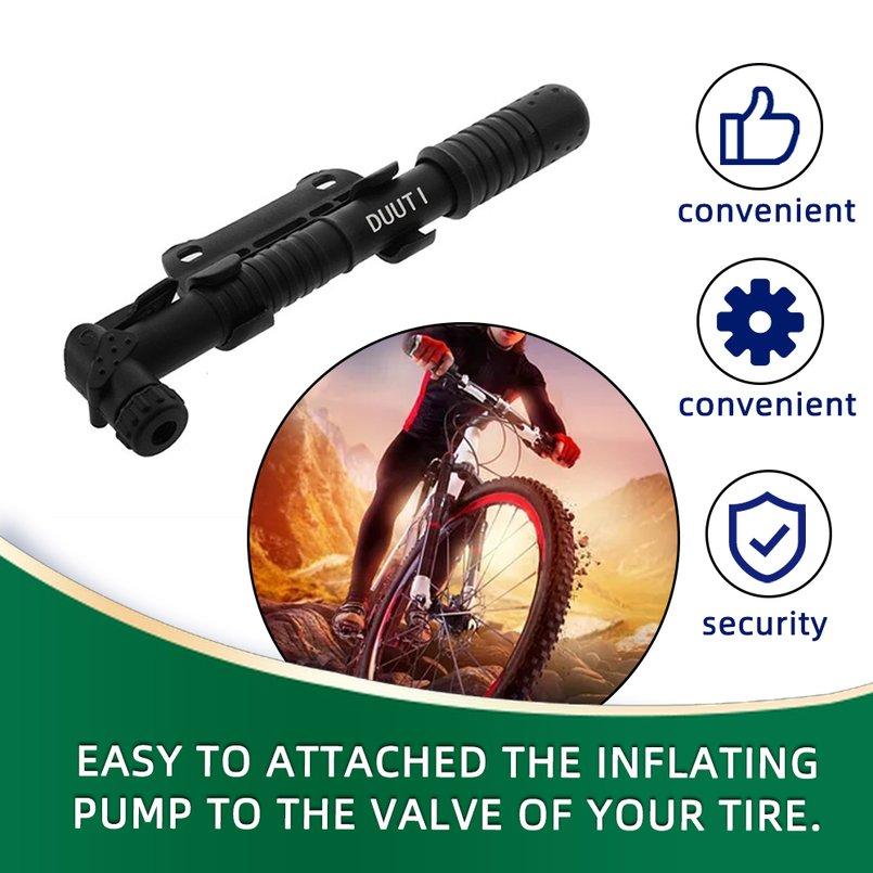Buy ICOCO Portable Bicycle Tire Inflator Air Pump Mountain Bike Cycling ...