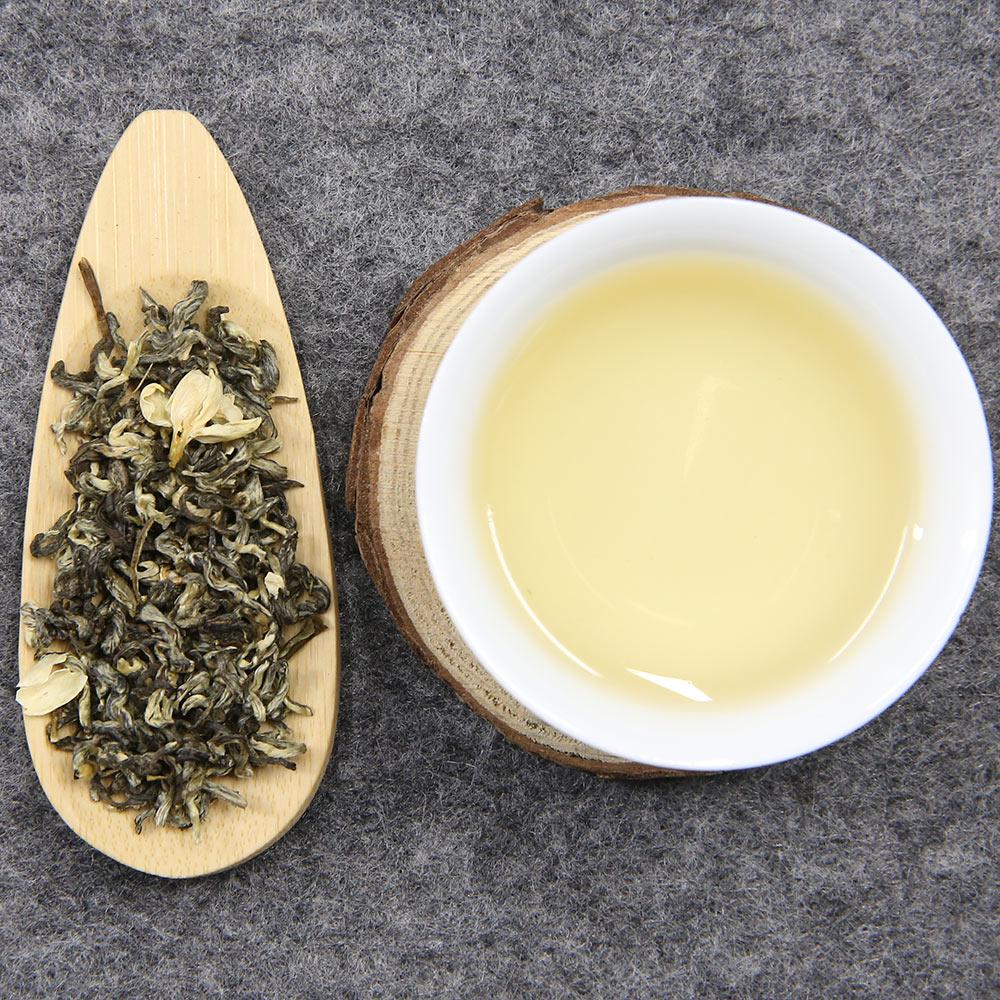 Buy Jasmine Green Tea Jasmine Scented Molihua Flower Tea Loose Leaf ...