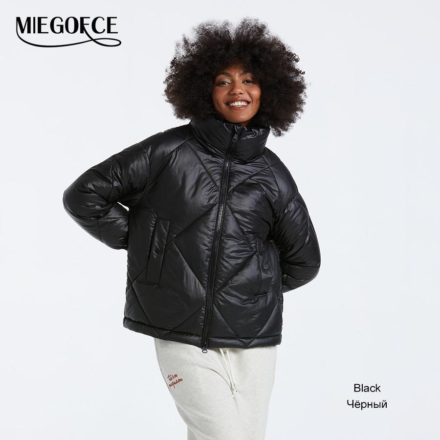 Cheap MIEGOFCE Autumn Winter Simple Style Women's coat Windproof Stand ...