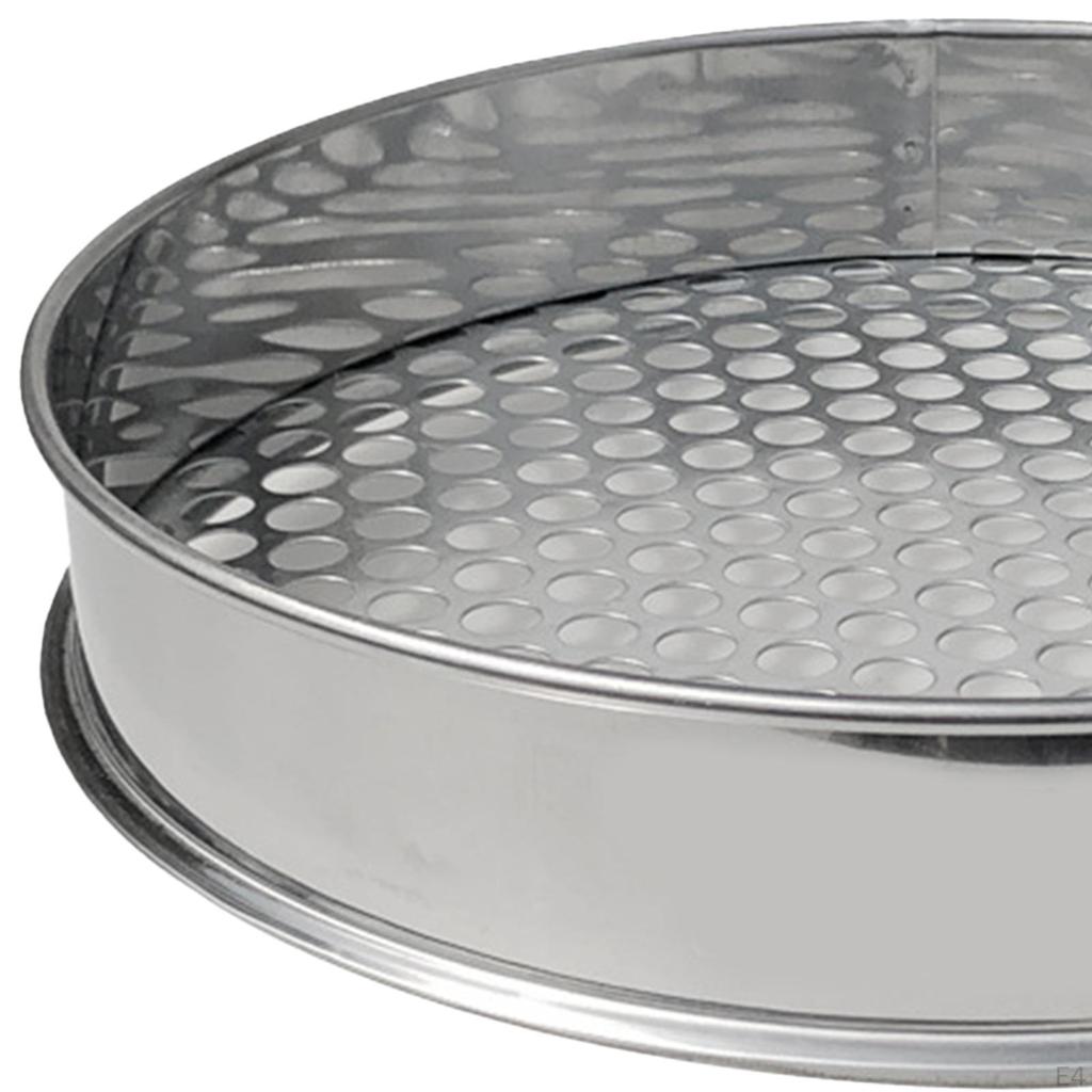 Cheap Garden Riddle Sieve Round Hole Portable Gardening Sifter for ...