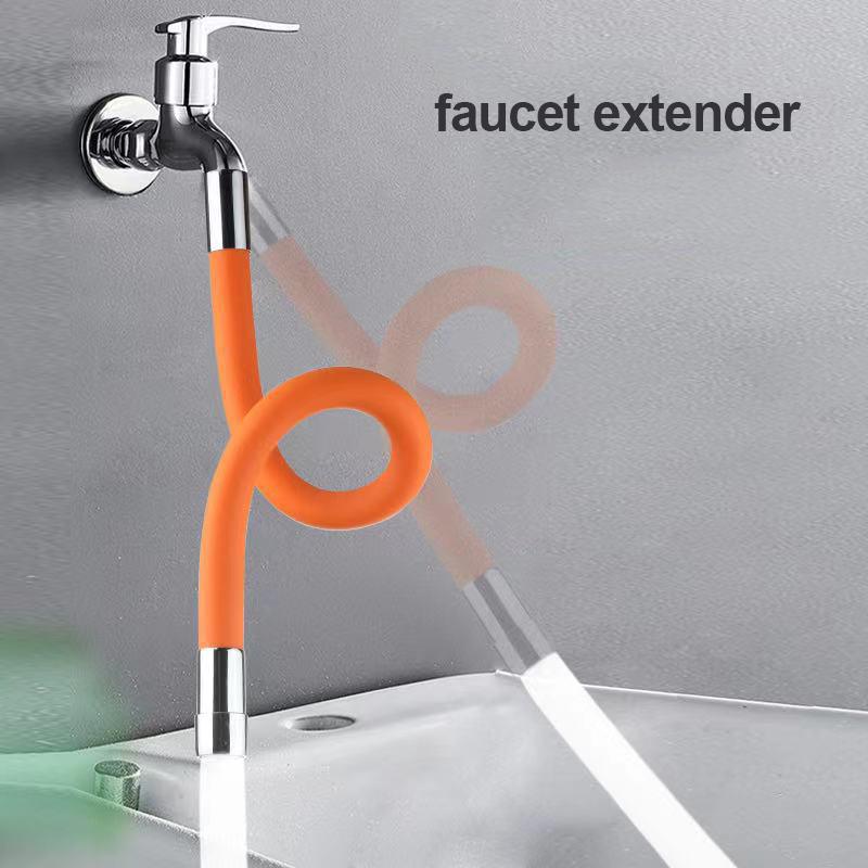 Buy 3 Optional Faucet Extension Hoses Splash-proof Extender Can Be Bent ...