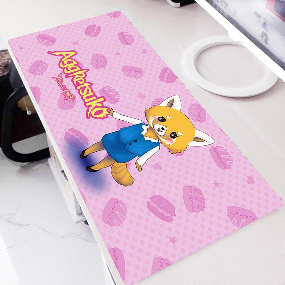 Satın alın Aggretsuko Mouse Pad Gamer Rug Kawaii Accessories Mousepad ...