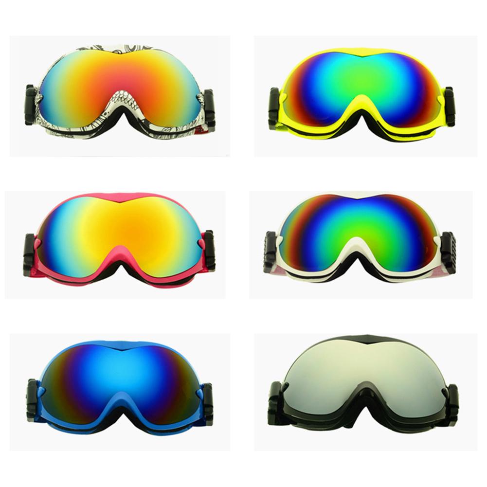 Buy Ski Cool Colorful Goggles - Professional Universal for Boys and ...