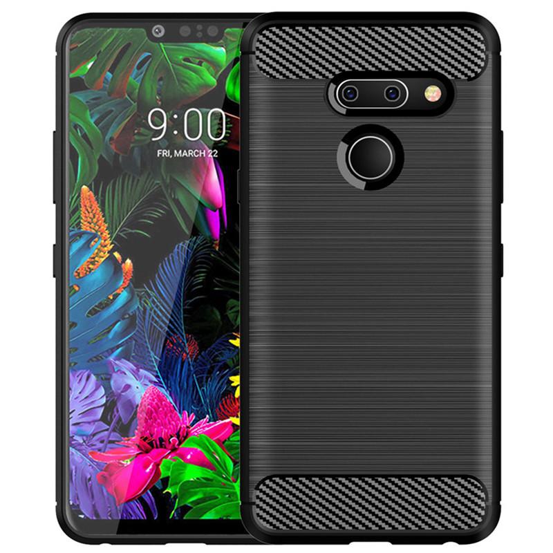Soft TPU Phone Cover for LG G6 G6+ G7 G7+ G8 G8S G8X ThinQ Brushed ...