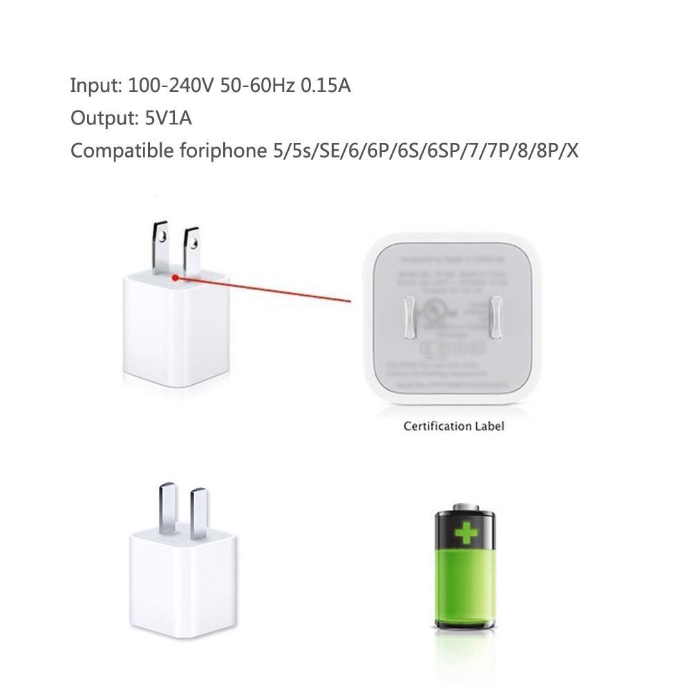 Buy Original Apple Plug Charging Adapter for Apple iPhone 6S 6 Plus SE ...