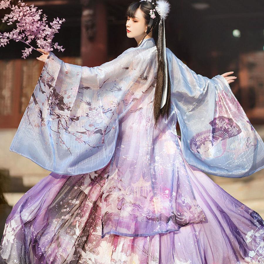 Buy Flower God-Garden Dream Women's Han Chinese Clothing Chest-High ...