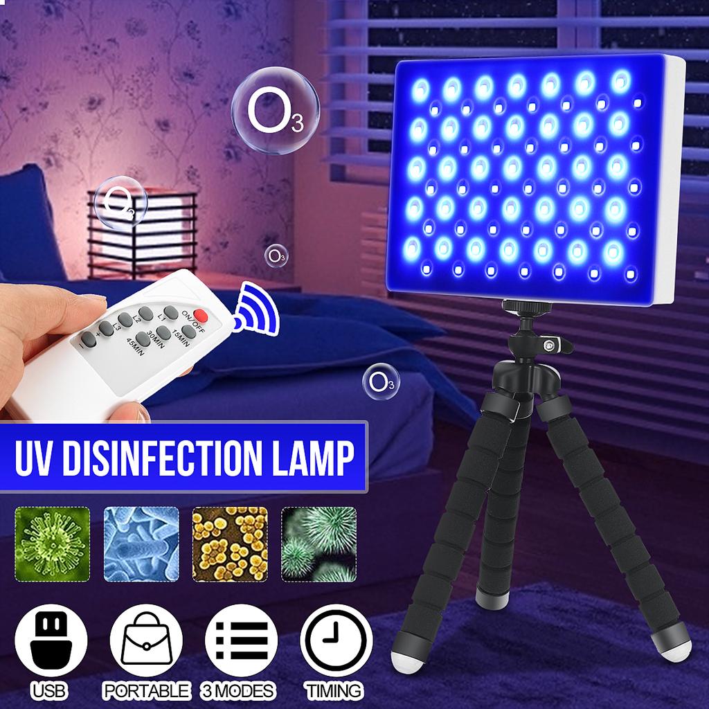 Buy USB Charging 70 LEDs UV Disinfection Light 60W Portable Home Use ...