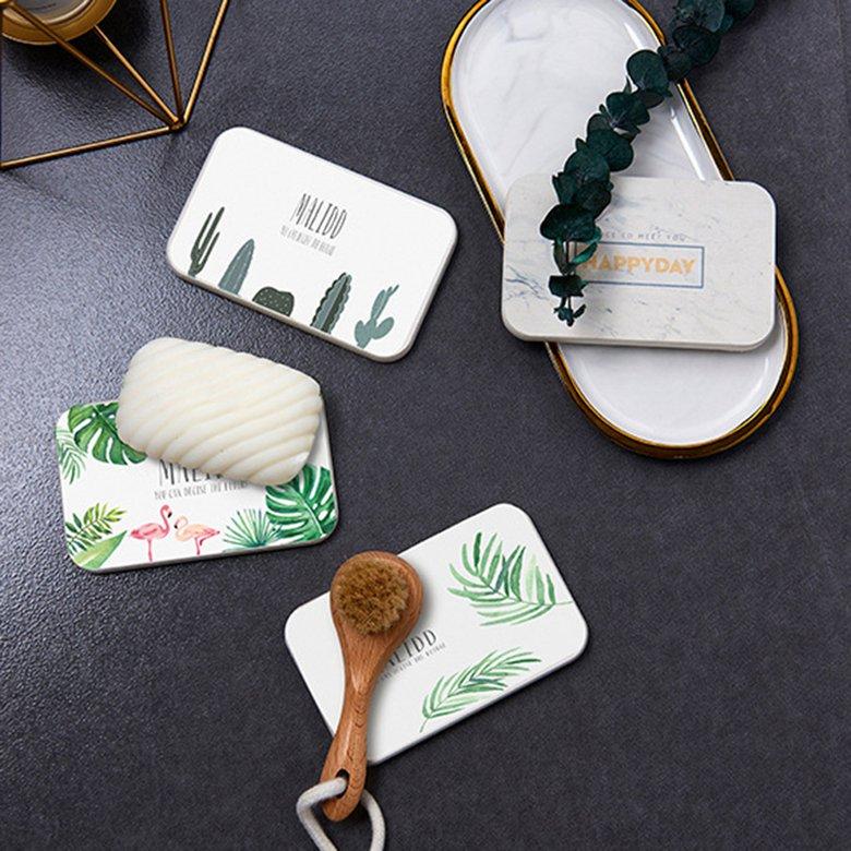 Buy KC Rectangular Water-Absorbing Non-Slip Diatom Mud Wash Table Mat ...