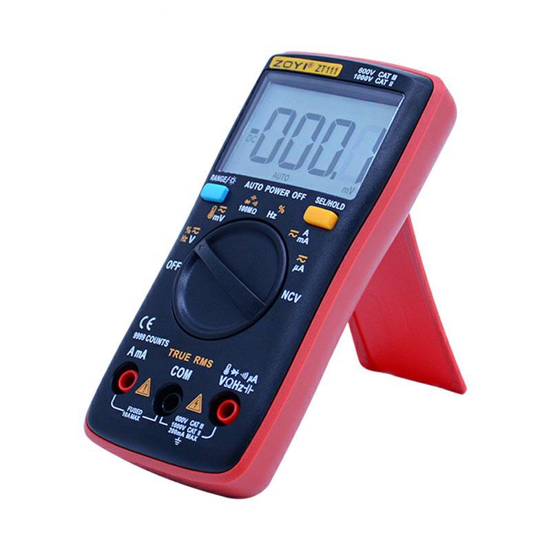 Buy Zoyi Zt111 Mini Digital Multimeter Pocket 9999 Counts Ohm Ac/Dc ...