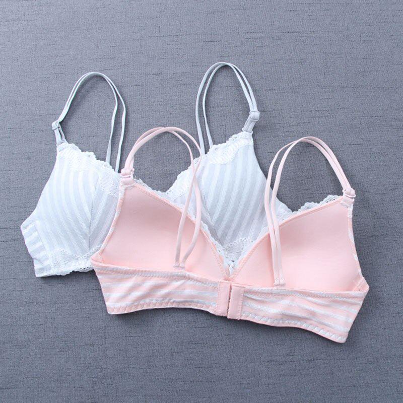 Buy Thin Bralette Sexy Lace Wireless Triangle Cup Bras For Women Girls ...