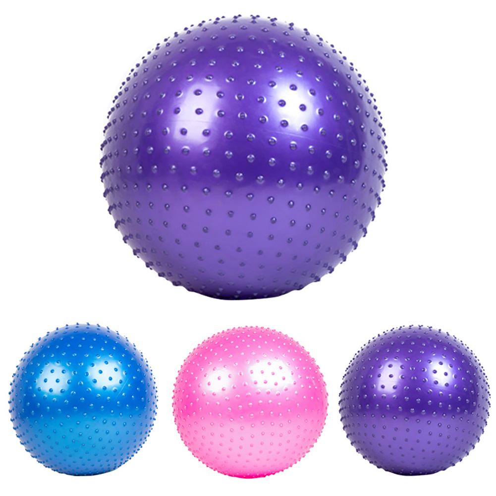 Buy 65cm Yoga Spiky with Inflator Fitness Ball Pump Explosion-proof at ...