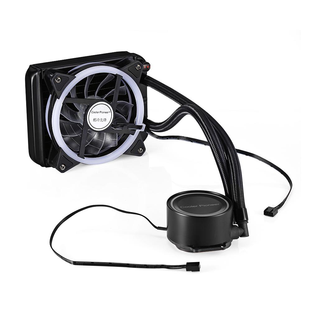 Buy Cooler Pioneer 120mm CPU Water Cooling Radiator with Colorful RGB ...