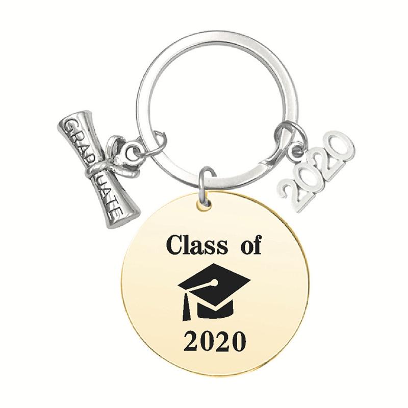 Buy Graduation Day Hat Keychain Class Of 2020 Keychain Creative Metal ...