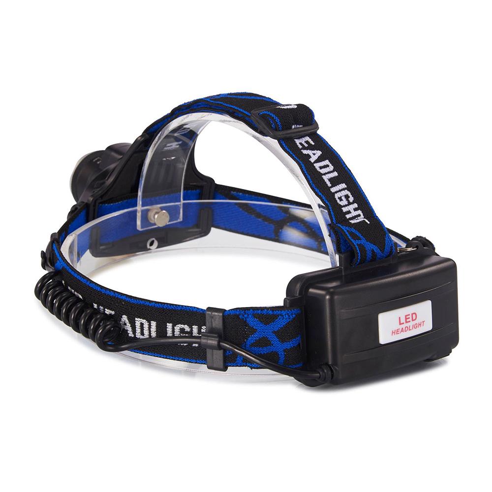Telescopic Zoomable LED Headlamp Adjustable Headband For Outdoor ...