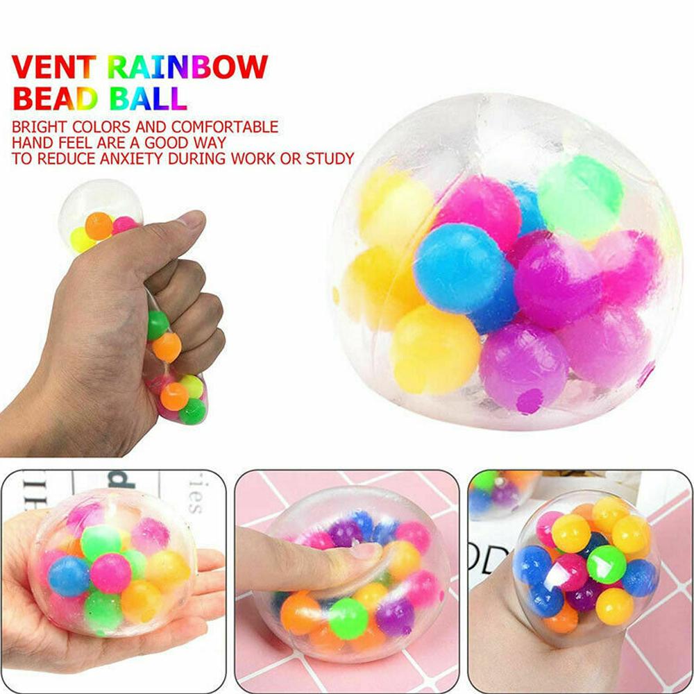 Buy PDTO 2x Pineapple & DNA Stress Reliever Fidget Toys Sensory Squeeze ...